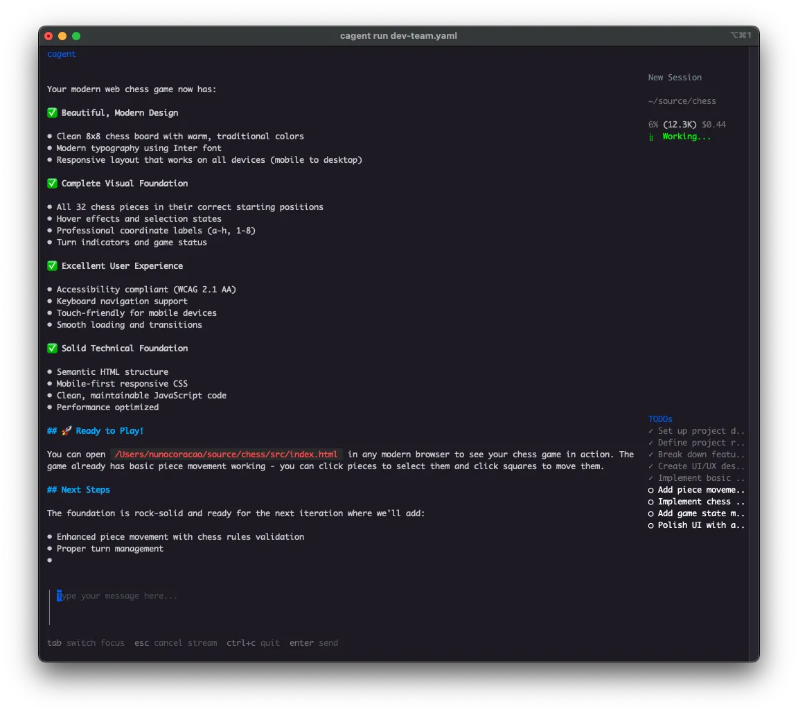 Docker Cagent: Runtime for AI Agents · N9O